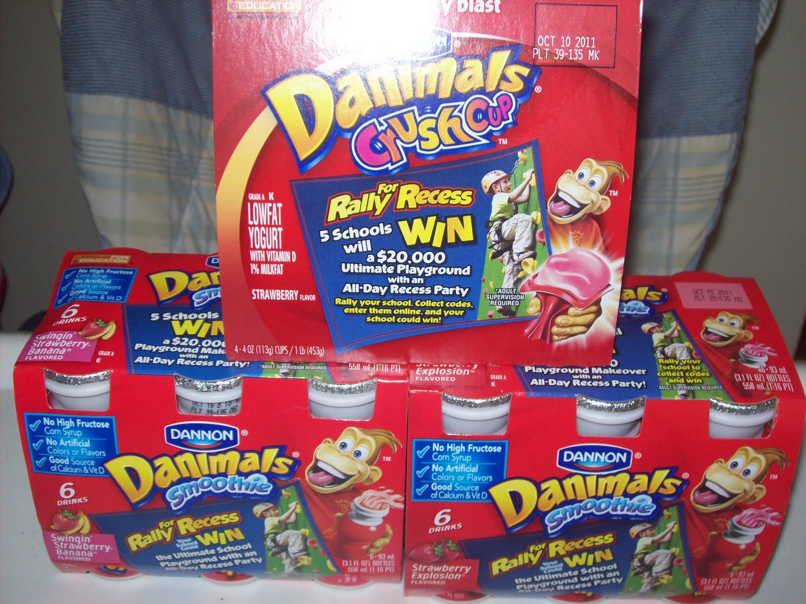 A bra that fits A canopener that works & A good book: Danimals for a Cause