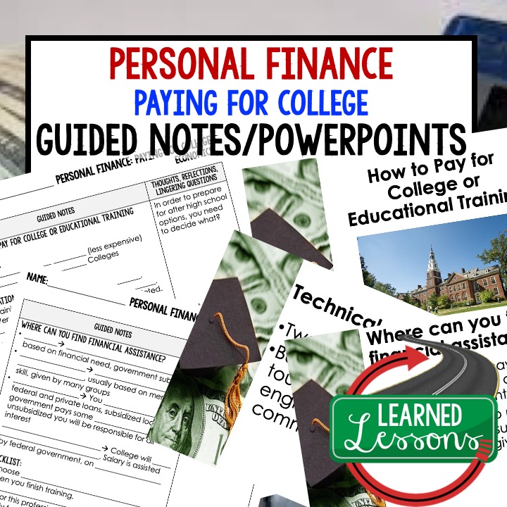 Economics Guided Notes, Economic PowerPoints - Learned Lessons Teaching ...