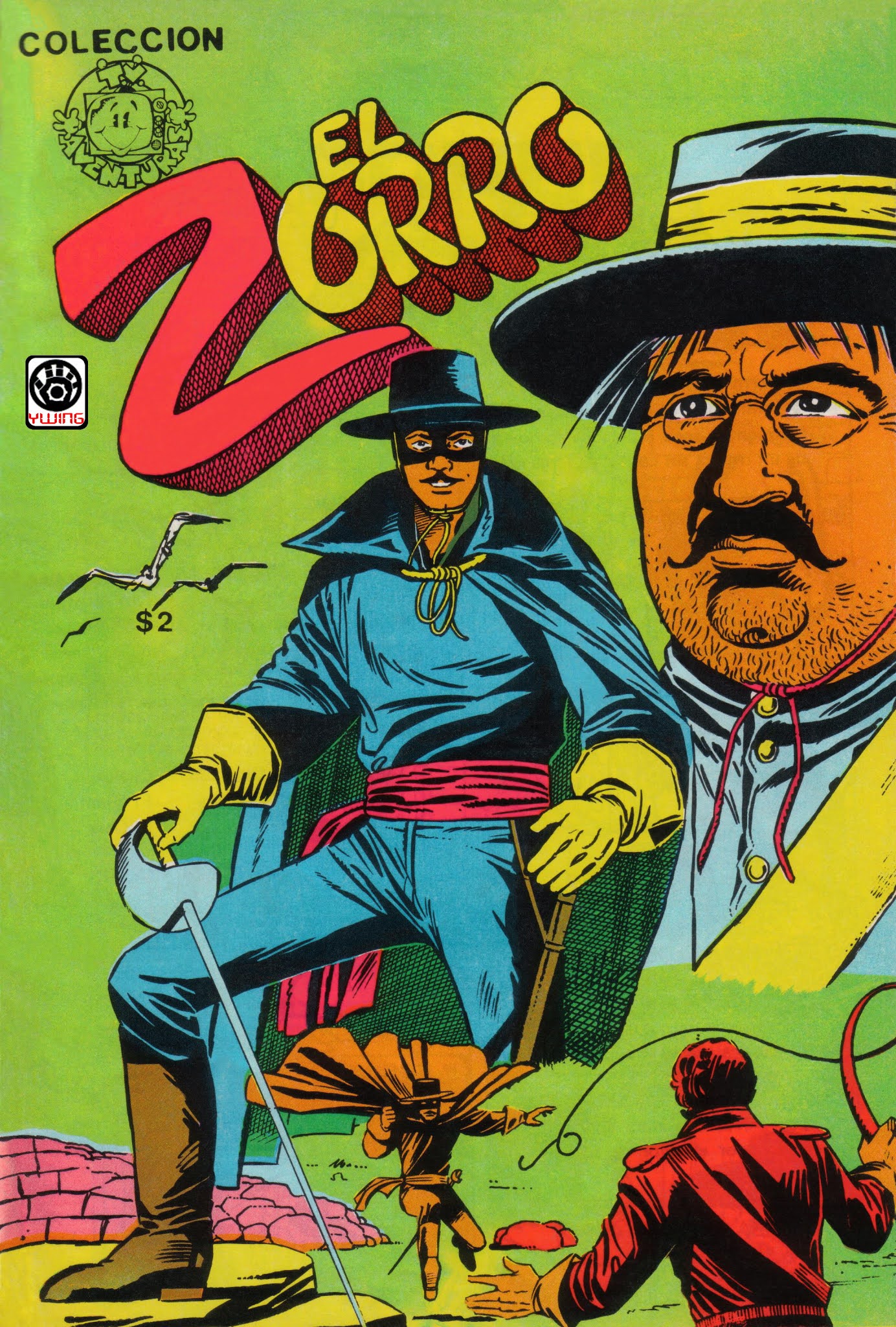 Los cómics de Machete: El Zorro