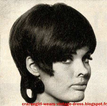 CrazeeGirl 's world !: 60s mod hairstyle - 1965