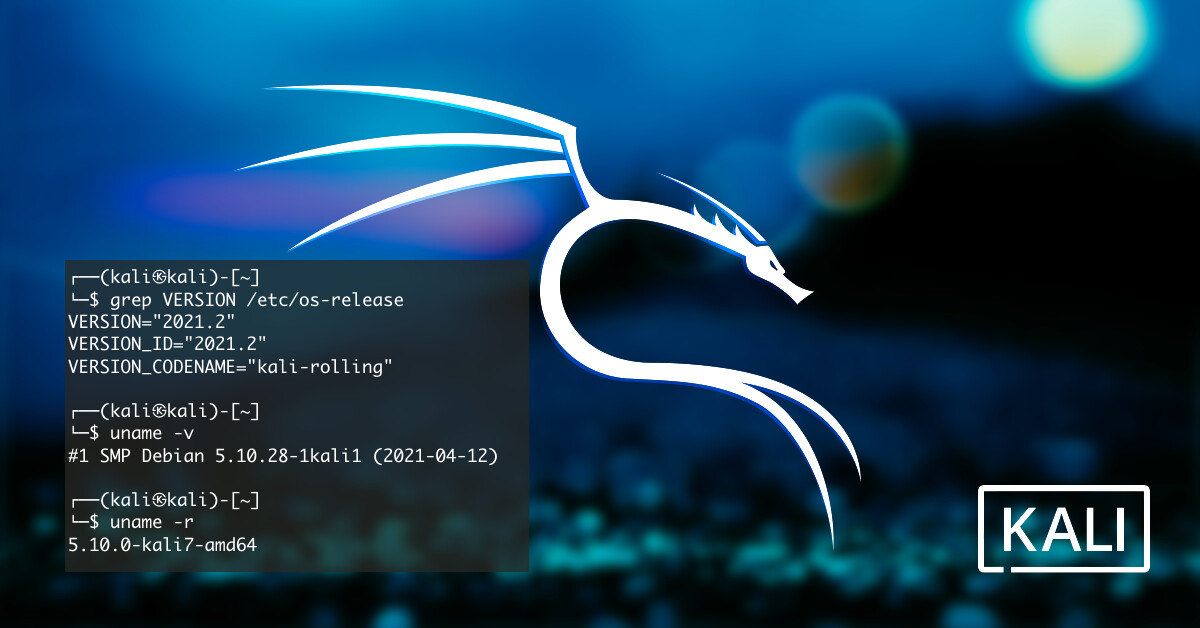 Café com Redes: Kali Linux 2021.2 Release