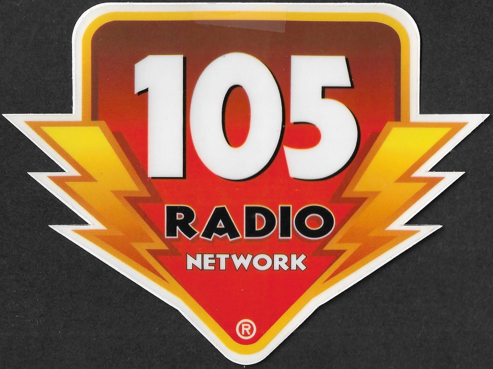 Radio Sticker of the Day: Radio 105