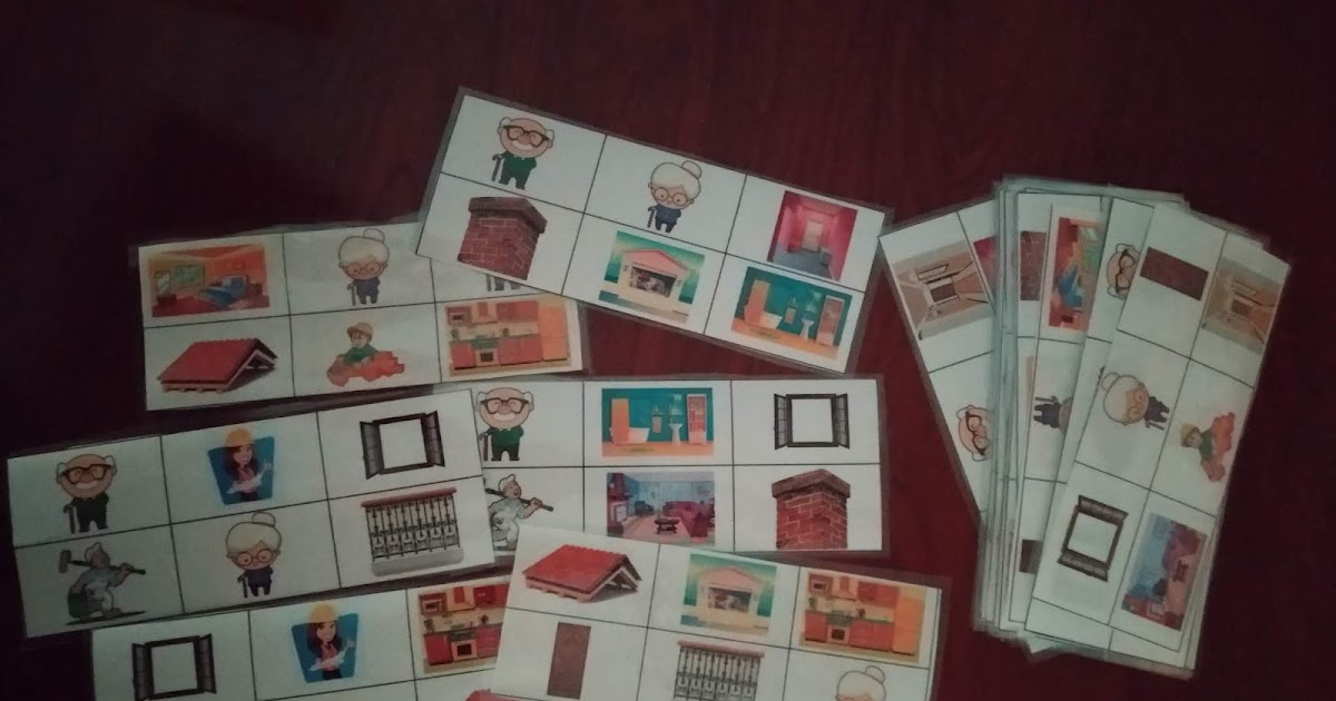 Teacher Helen: BINGO DE LAS PARTES DE LA CASA Y LA FAMILIA