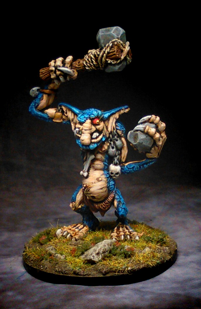 Hetairoi Wargames: Troll unit complete! [Oldhammer]