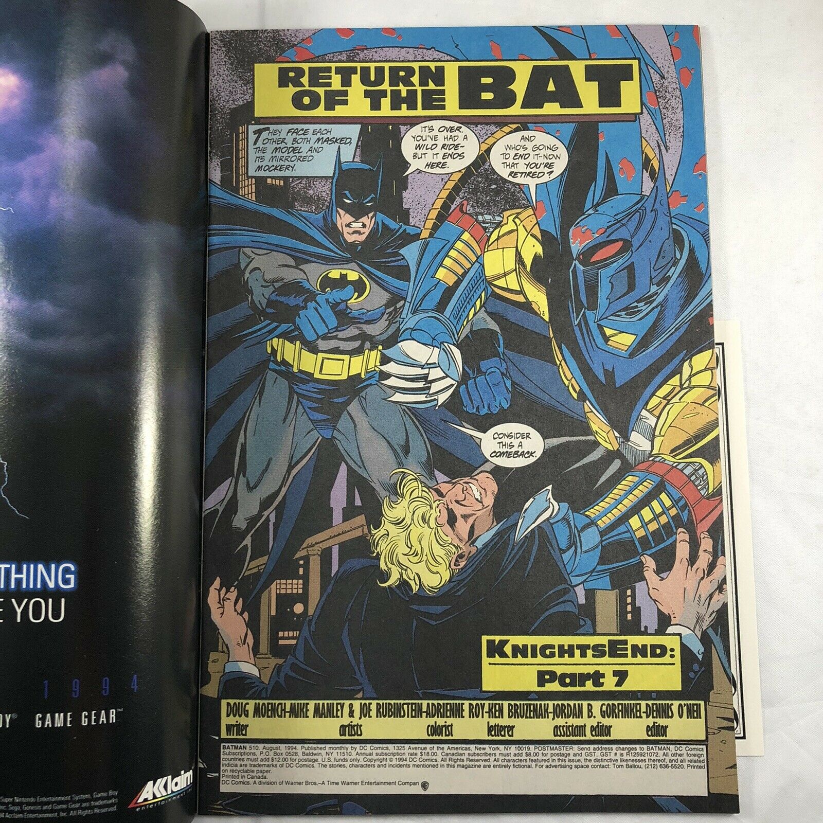 I MIEI SOGNI D'ANARCHIA - Calabria Anarchica: Batman n. 500-599 1993-2002