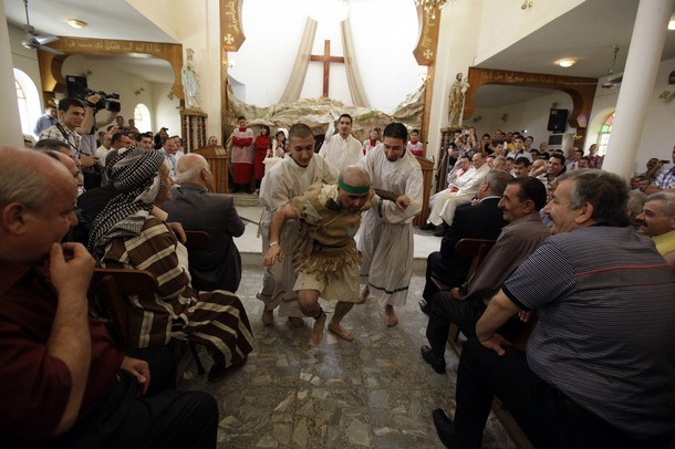 In Defense of the Church: Iraqi Christians celebrate Easter in Jordan ...
