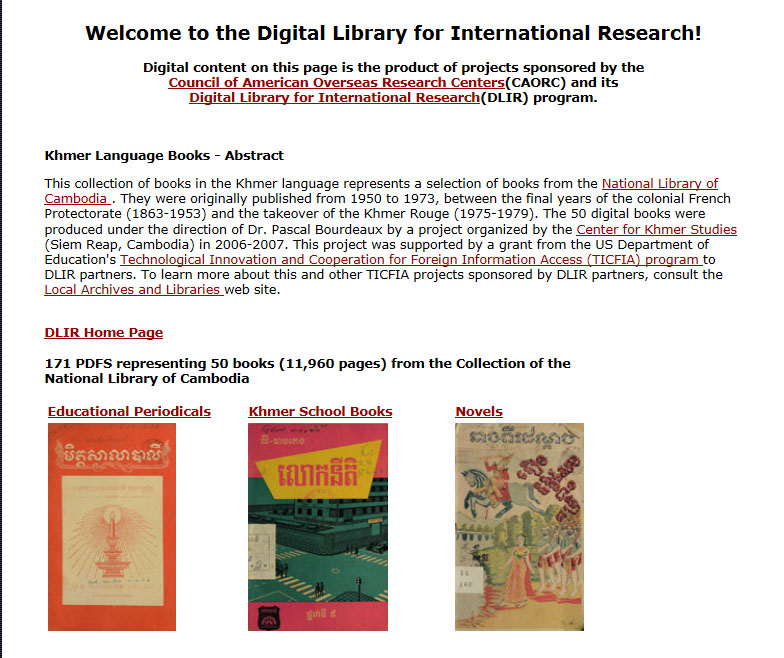 KI Media: 50 books from the Cambodian National Library are available ...