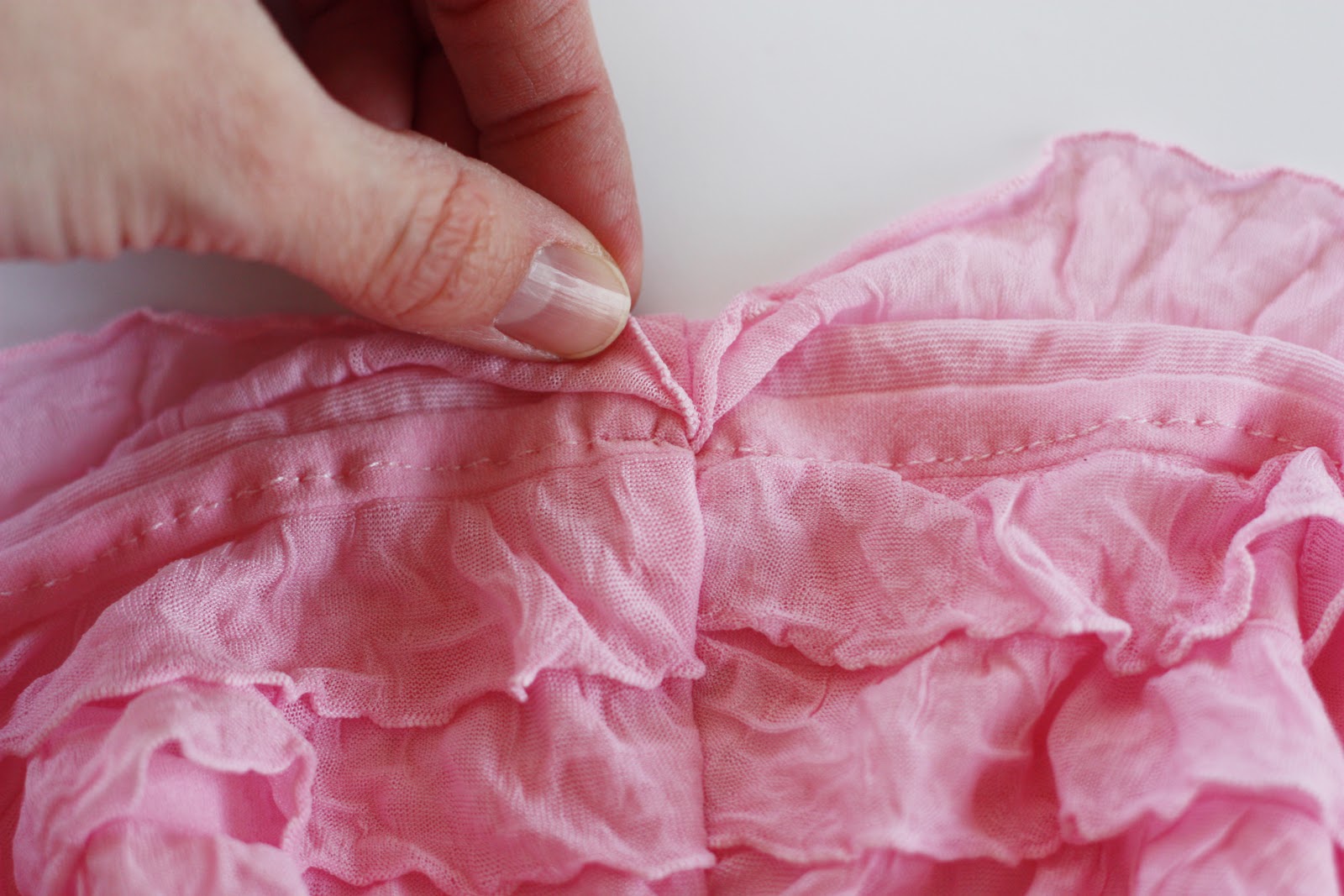 Newborn Ruffle Fabric Diaper Cover Tutorial and Free Pattern - Sew Much Ado