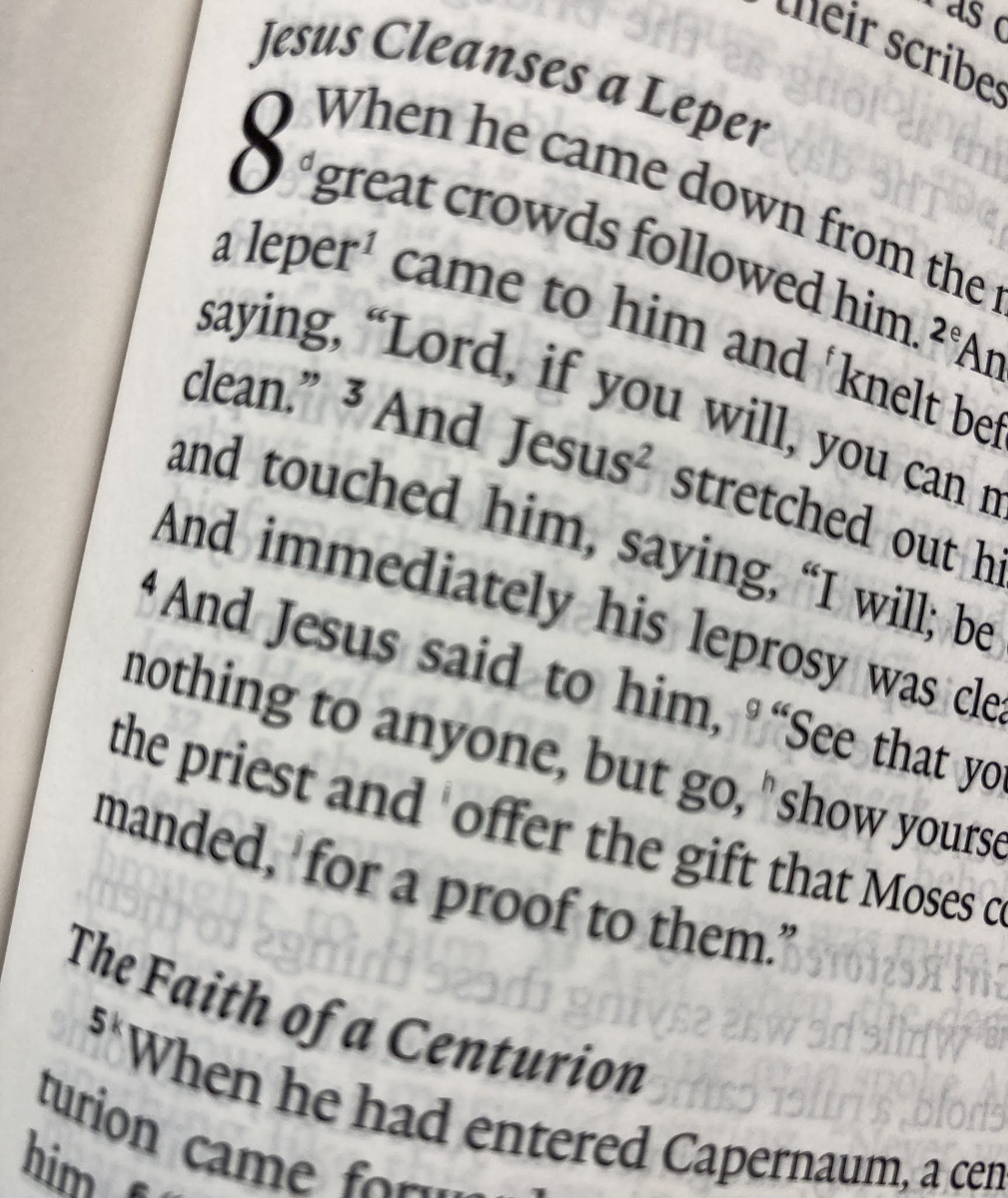 Christ is All!: "That's My King!" In Matthew 8!