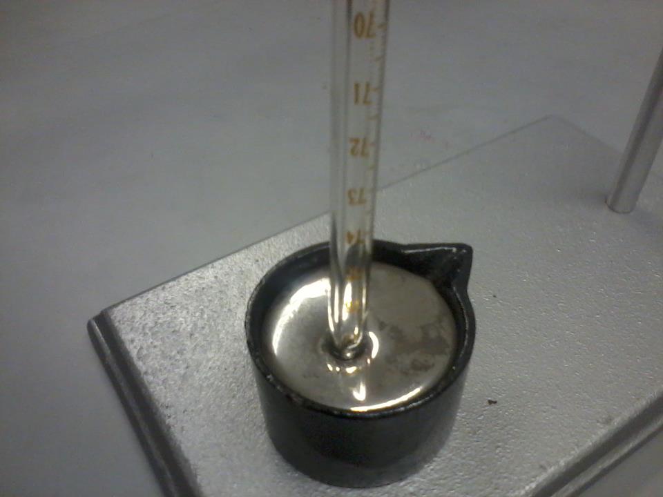 Mecánica de Fluidos: Barómetro de Mercurio