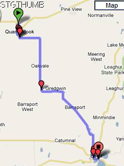 4 pedals & 4 paws: Quambatook to Boort