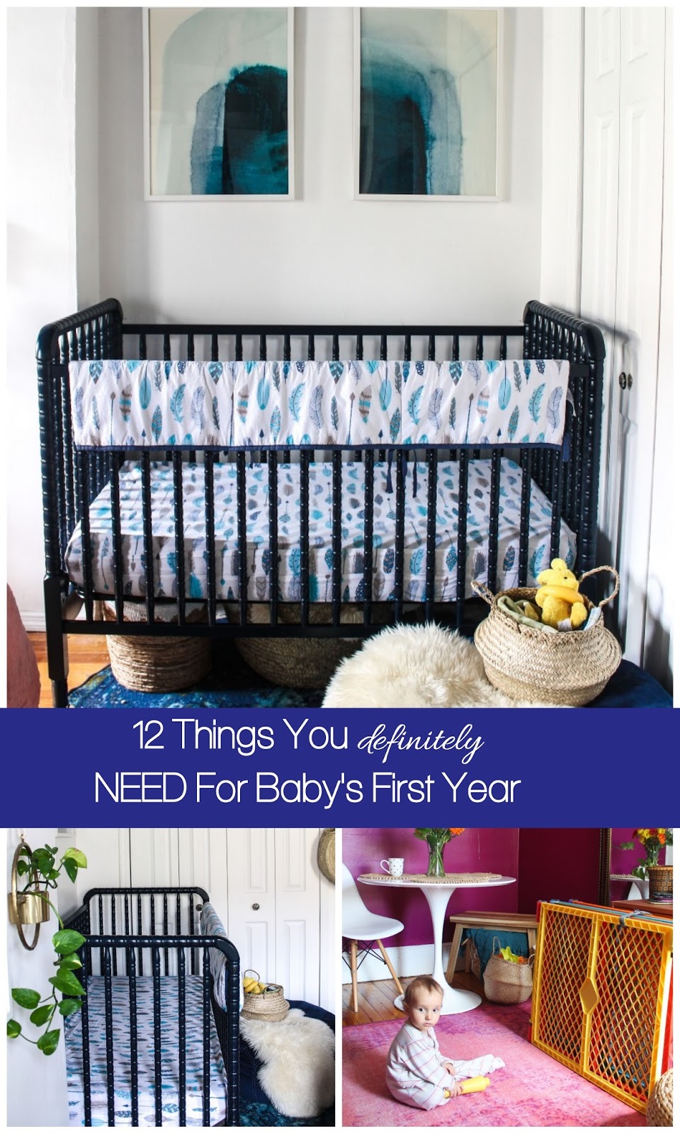 12 Things You DEFINITELY Need For Baby's First Year - TfDiaries