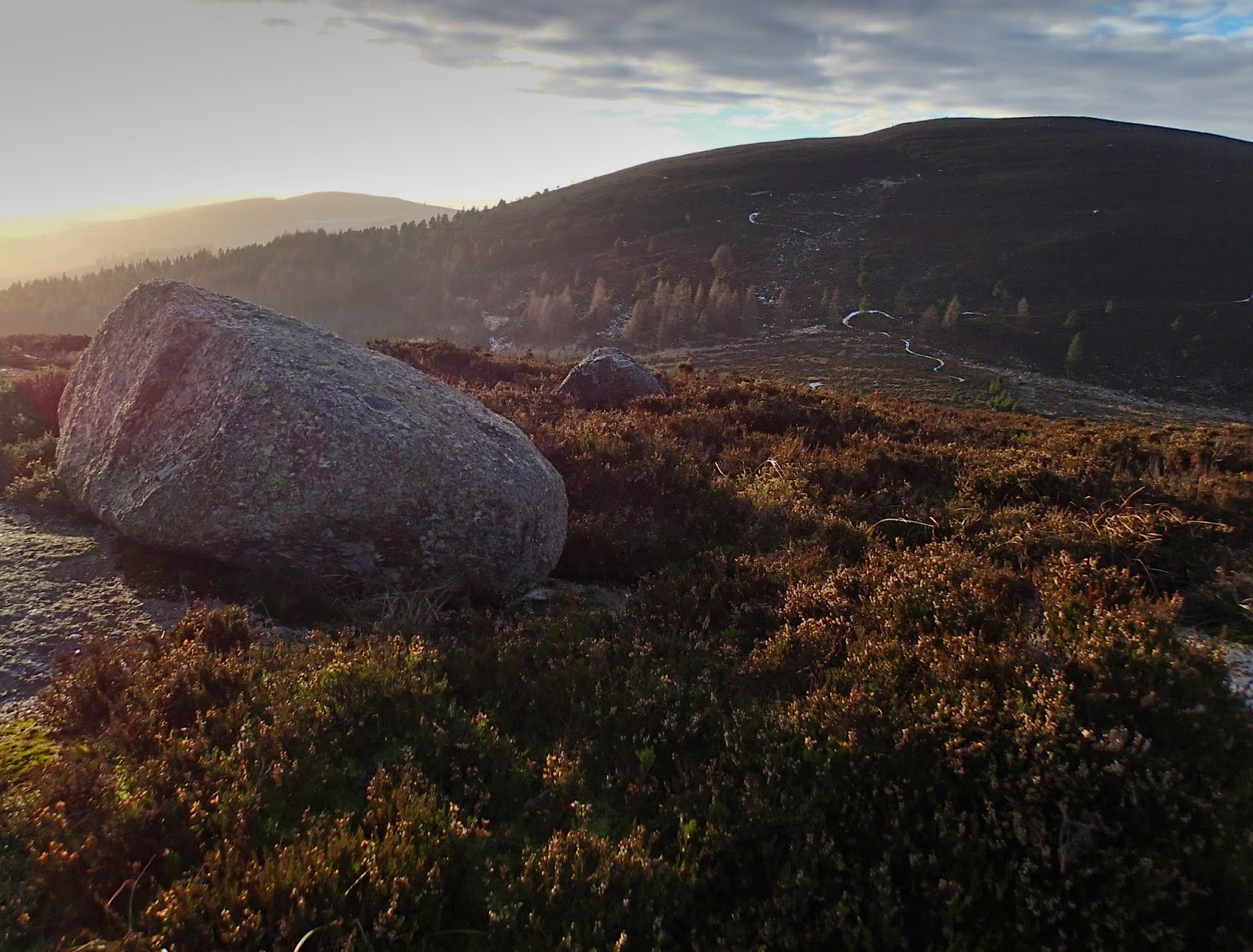 Mountain and Sea Scotland: Cairn William and Pitfichie Hill - across ...