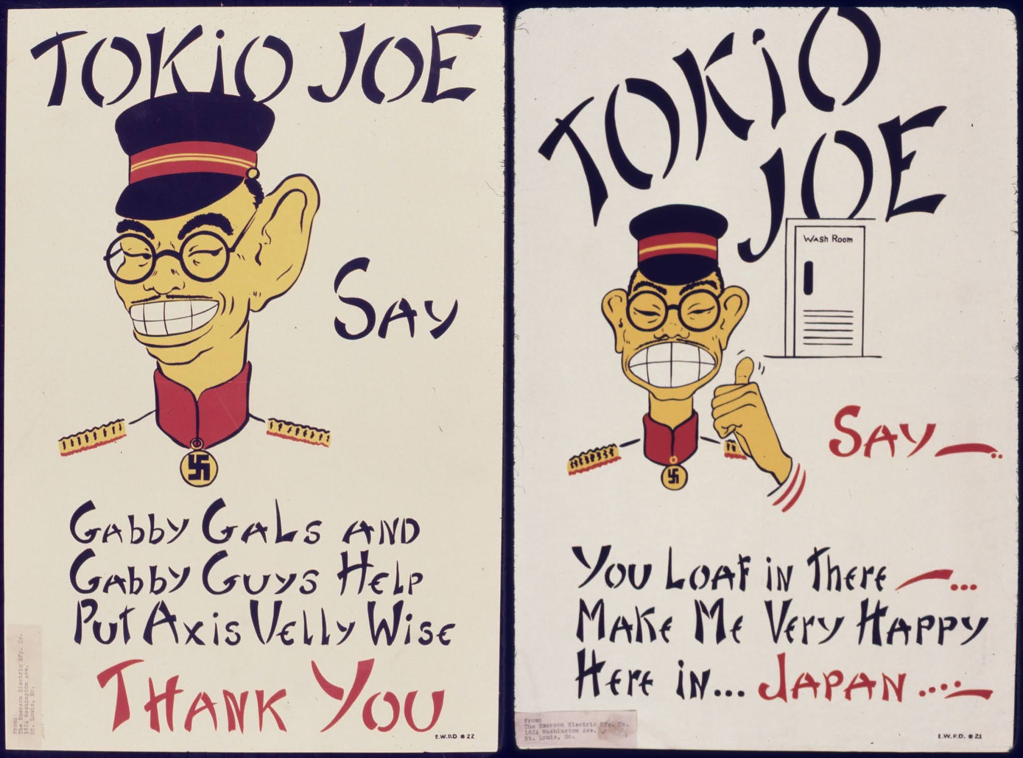 DETECTIVES DE GUERRA: "Tokio Kid Say". Propaganda estadounidense en la IIGM