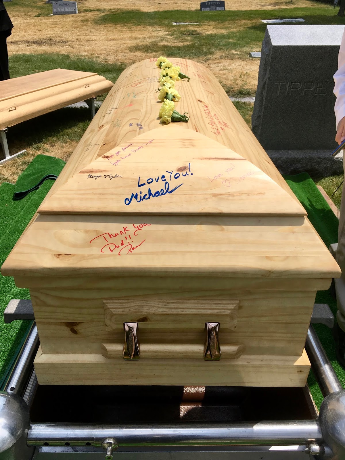 Scotty Watty Doodle All The Day: Casket Graffiti...A Loving Tribute And ...