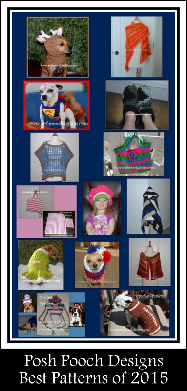 Posh Pooch Designs : Best of 2015 - Our Most Popular Patterns | Posh ...