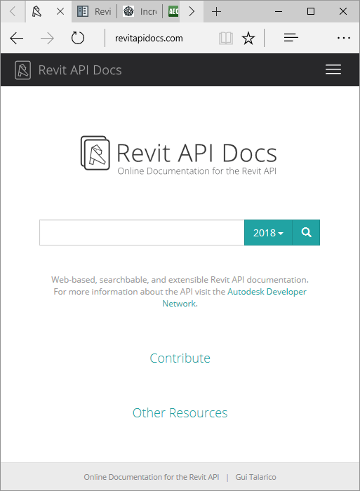 Revit Add Ons Free Revit Api Docs Web Based Searchable And