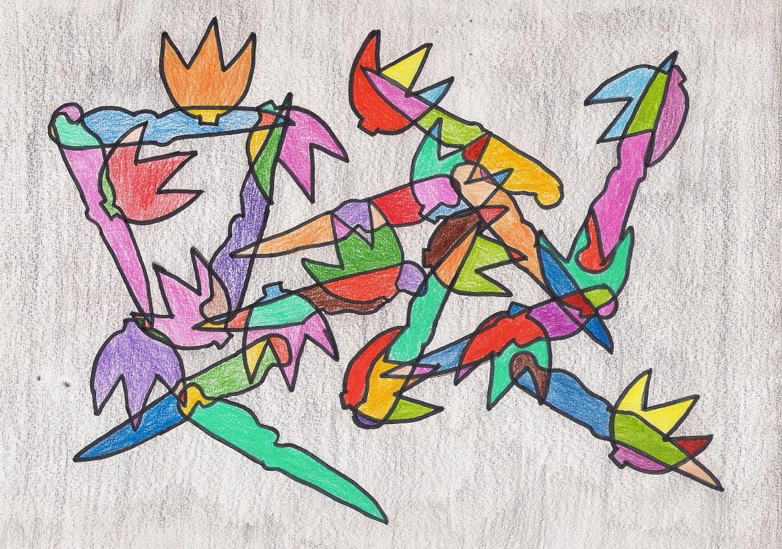 Examples Of Organic Shapes In Art