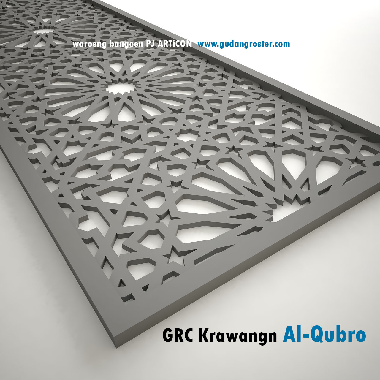 GRC ARTIKON: Alternatif Desain/Motif GRC Krawangan (Islamic Geometric ...