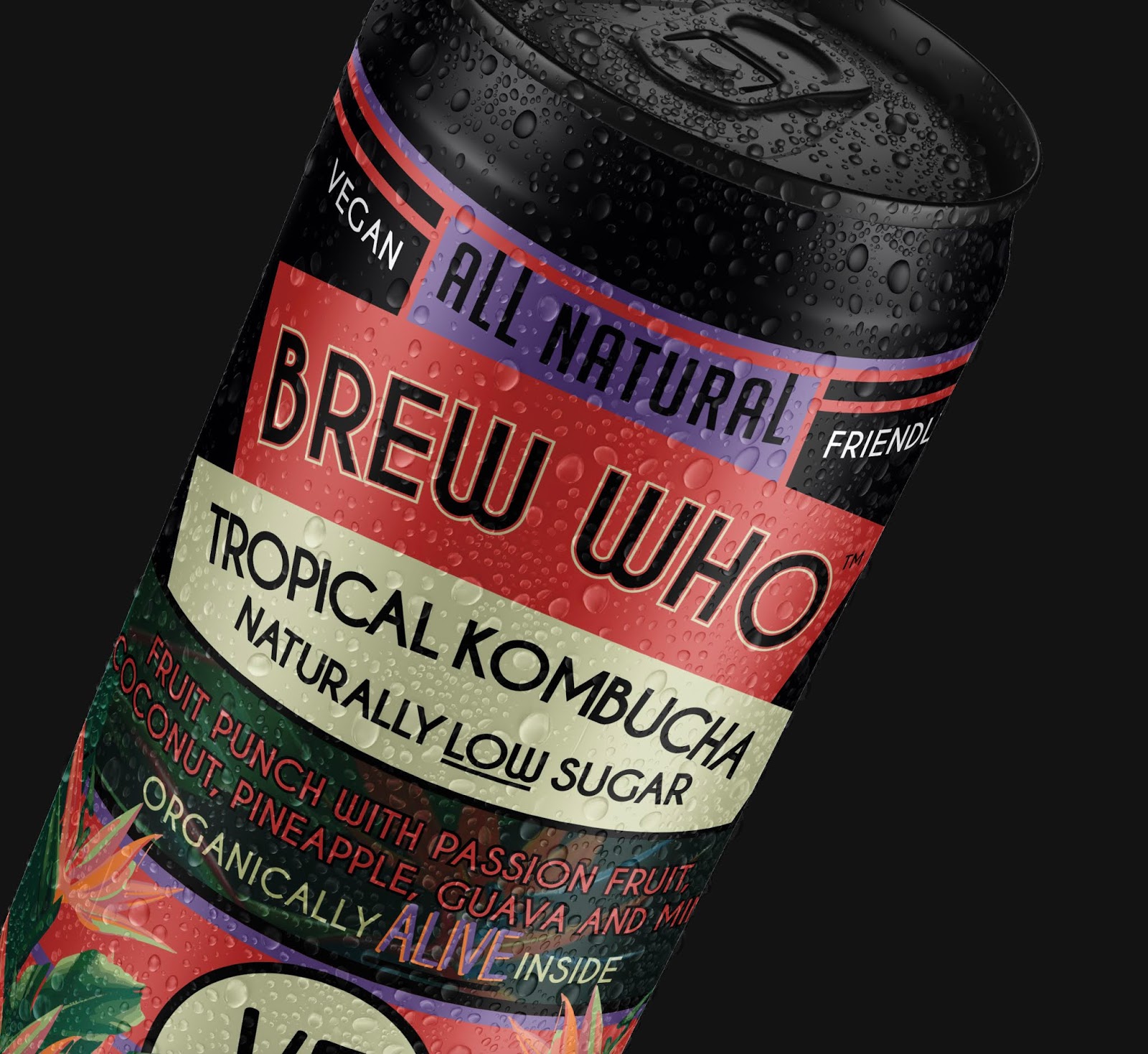 Brew WHO Australian Kombucha – Packaging Of The World