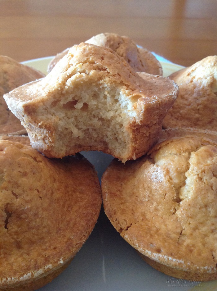 Bolinhos de tapioca hidratada, sem lactose