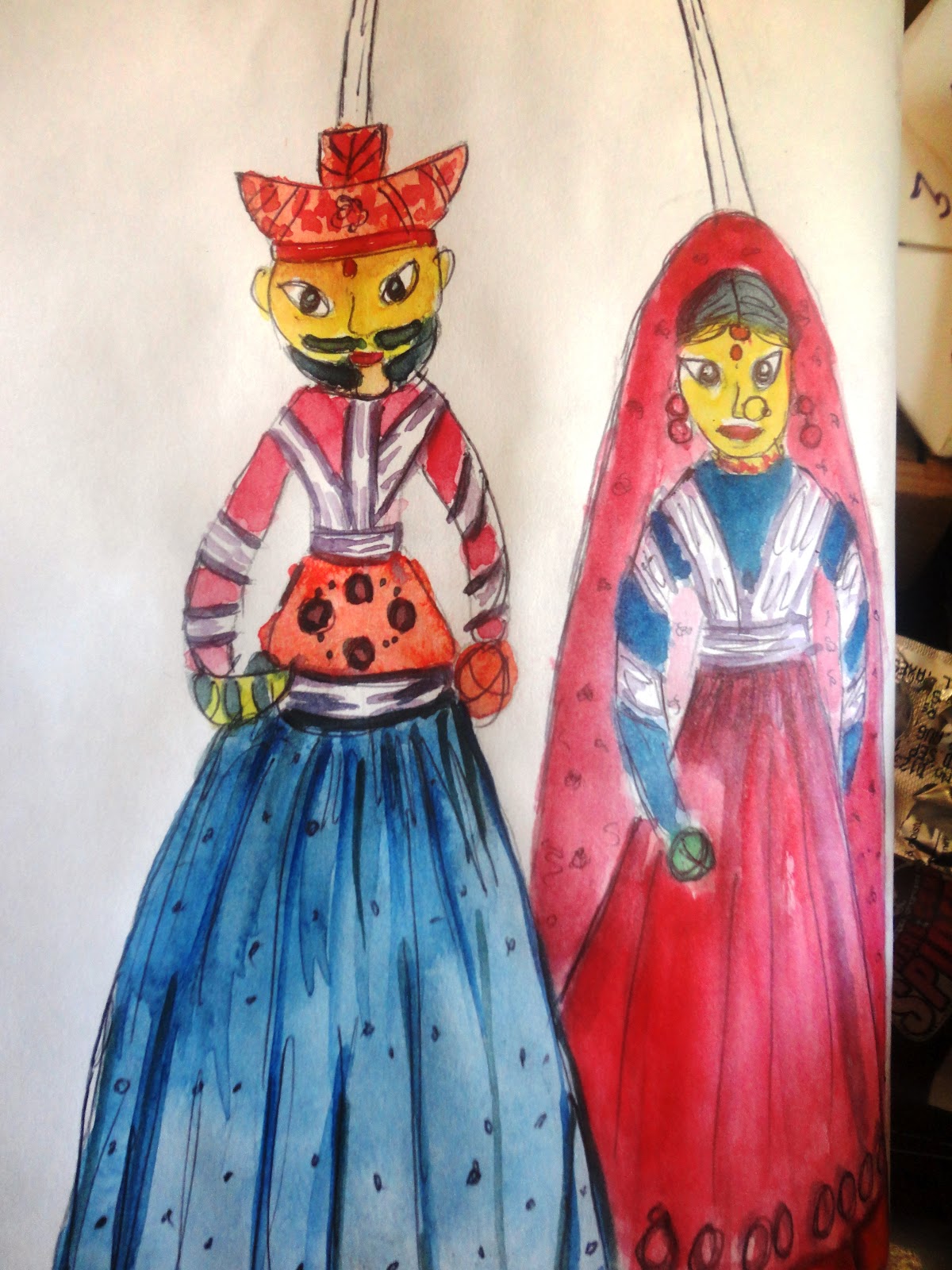 CHUMMADRAW: Kathputli (Puppet)