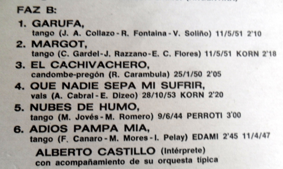 EL TANGO SHOP- THE TANGO COLLECTOR'S SHOP-MUSIC BY MAIL: LOS MAS GRANDES EXITOS DE HECTOR VARELA ...