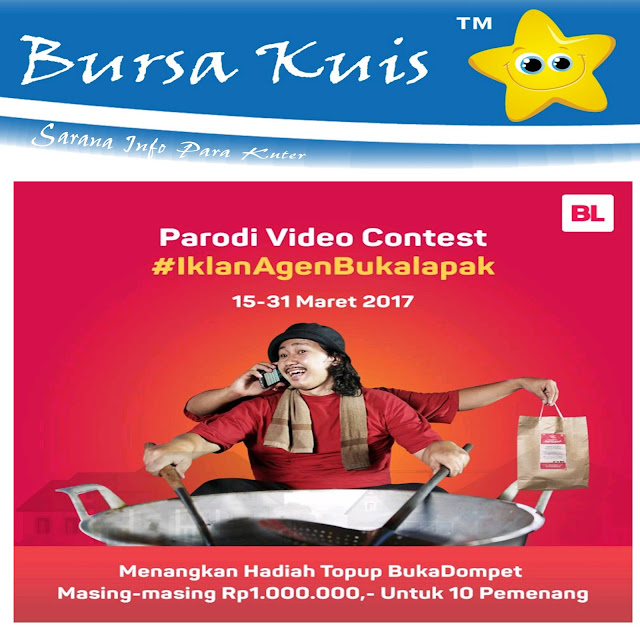 Kontes Membuat Video Parodi Iklan Agen Buka Lapak Berhadiah Voucher ...