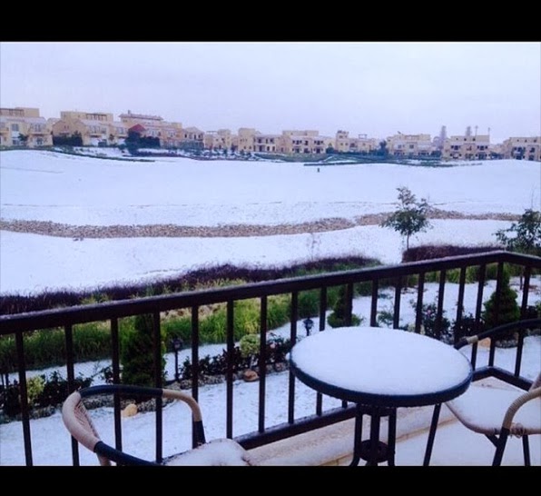 OddFuttos, When The Photos Speak: The Second Snowfall in Egypt 2013 ...