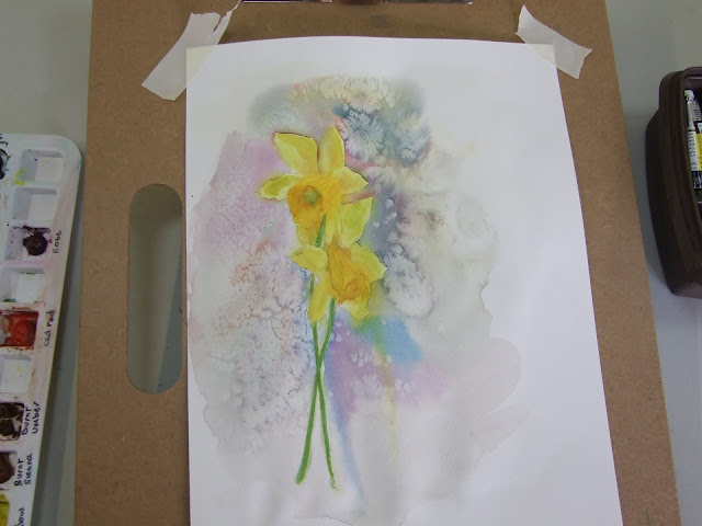 Gilly Marklew watercolour artist and tutor: March 2018
