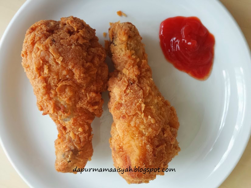 Dapur Mama Aisyah: Crispy Crunchy Fried Chicken / Ayam Goreng Crispy