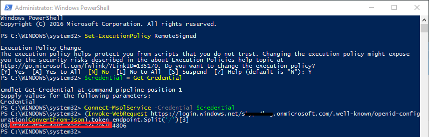 Query Office 365 Tenant ID