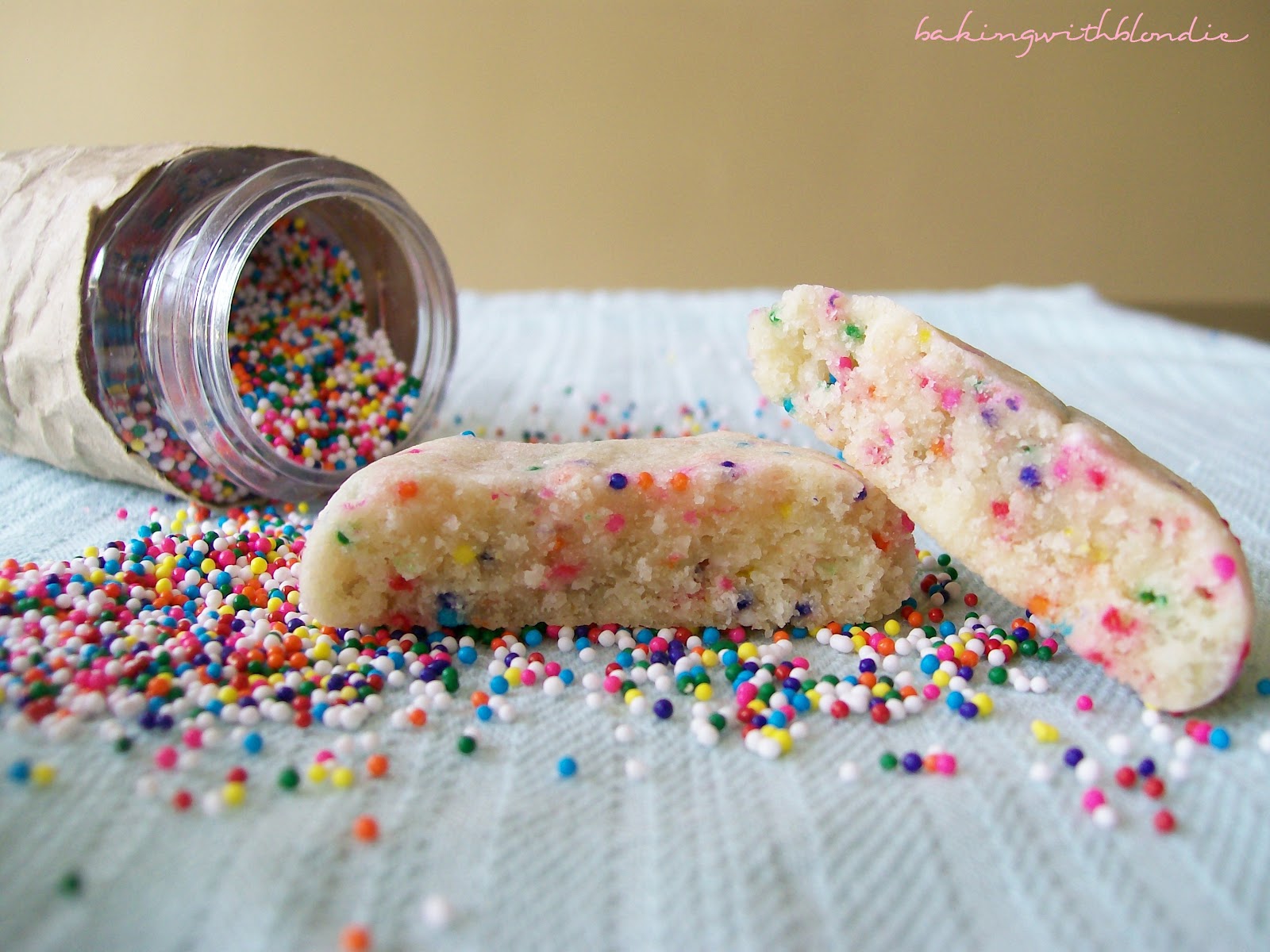 Brown Butter Funfetti Sugar Cookies