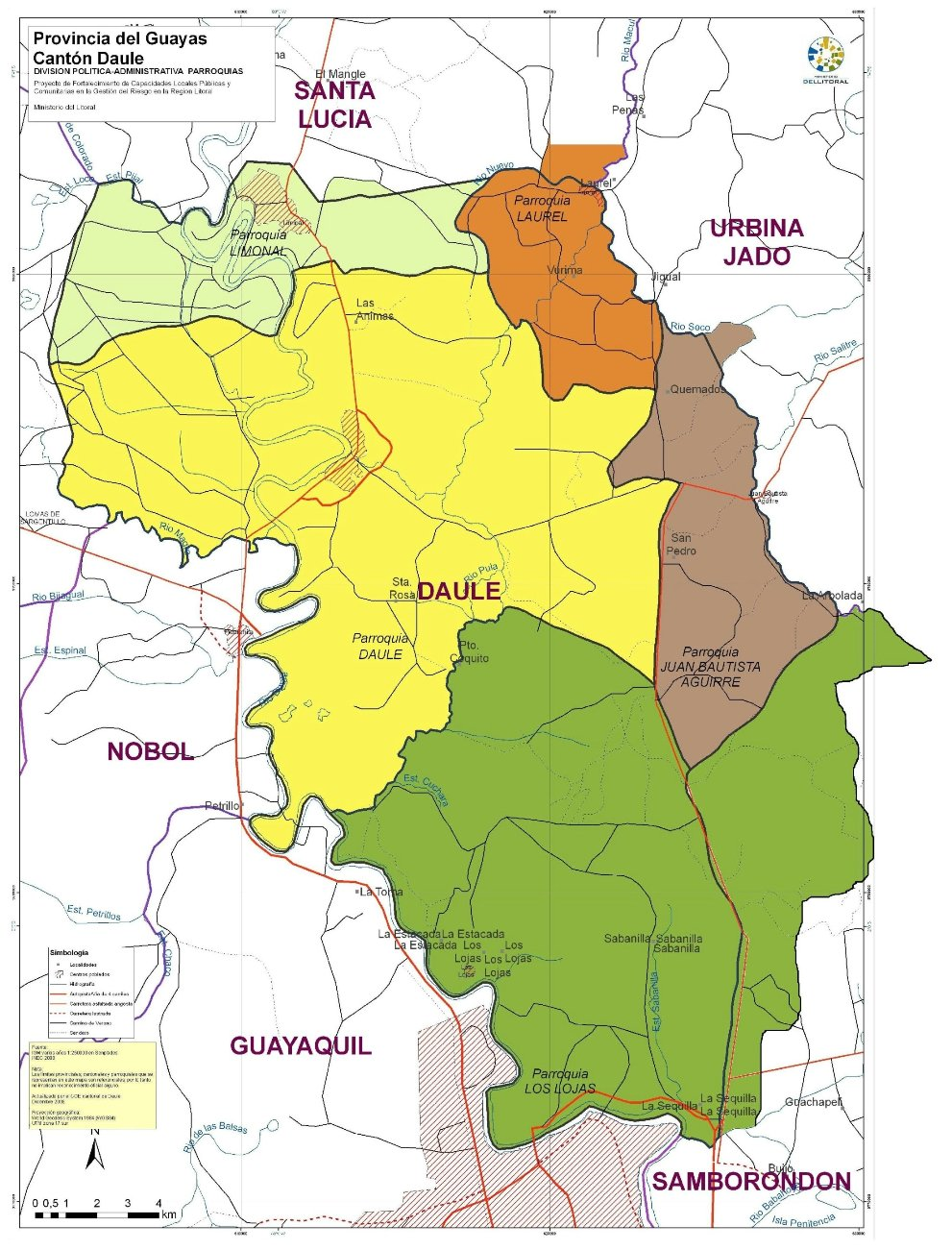 Cantones ecuatorianos: Daule