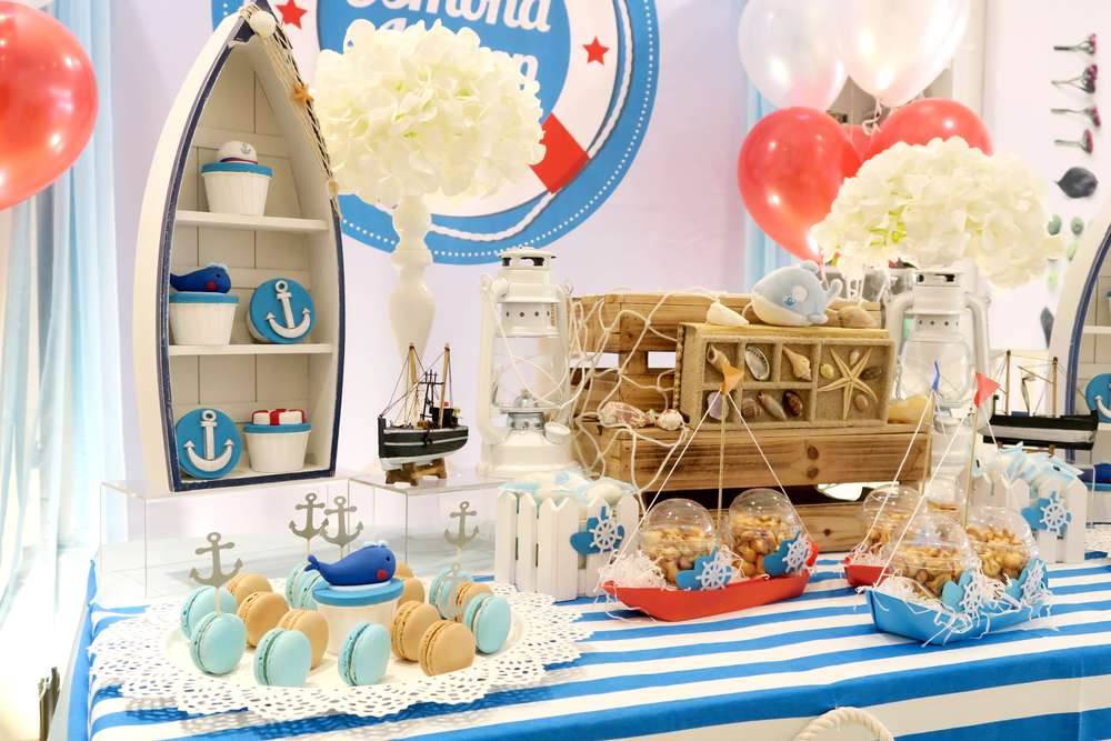 13 ideas de decoración para Fiesta de barcos