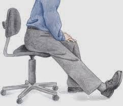 Seated Hamstring Stretch In Chair