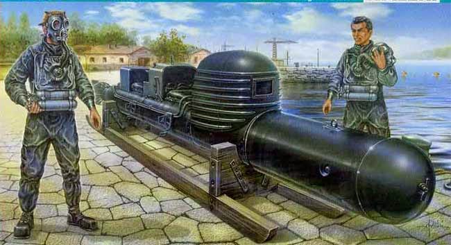 Armour force / Panssaroitu voima : The Leech - Human torpedo