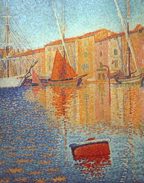 OBRAS DE PAUL SIGNAC PINTOR NEOIMPRESIONISTA PUNTILLISTA