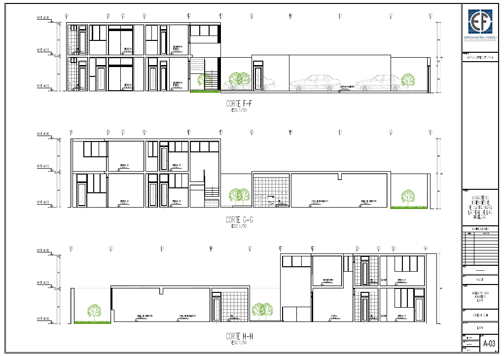 Planos Arquitectonicos SENA: Vistas