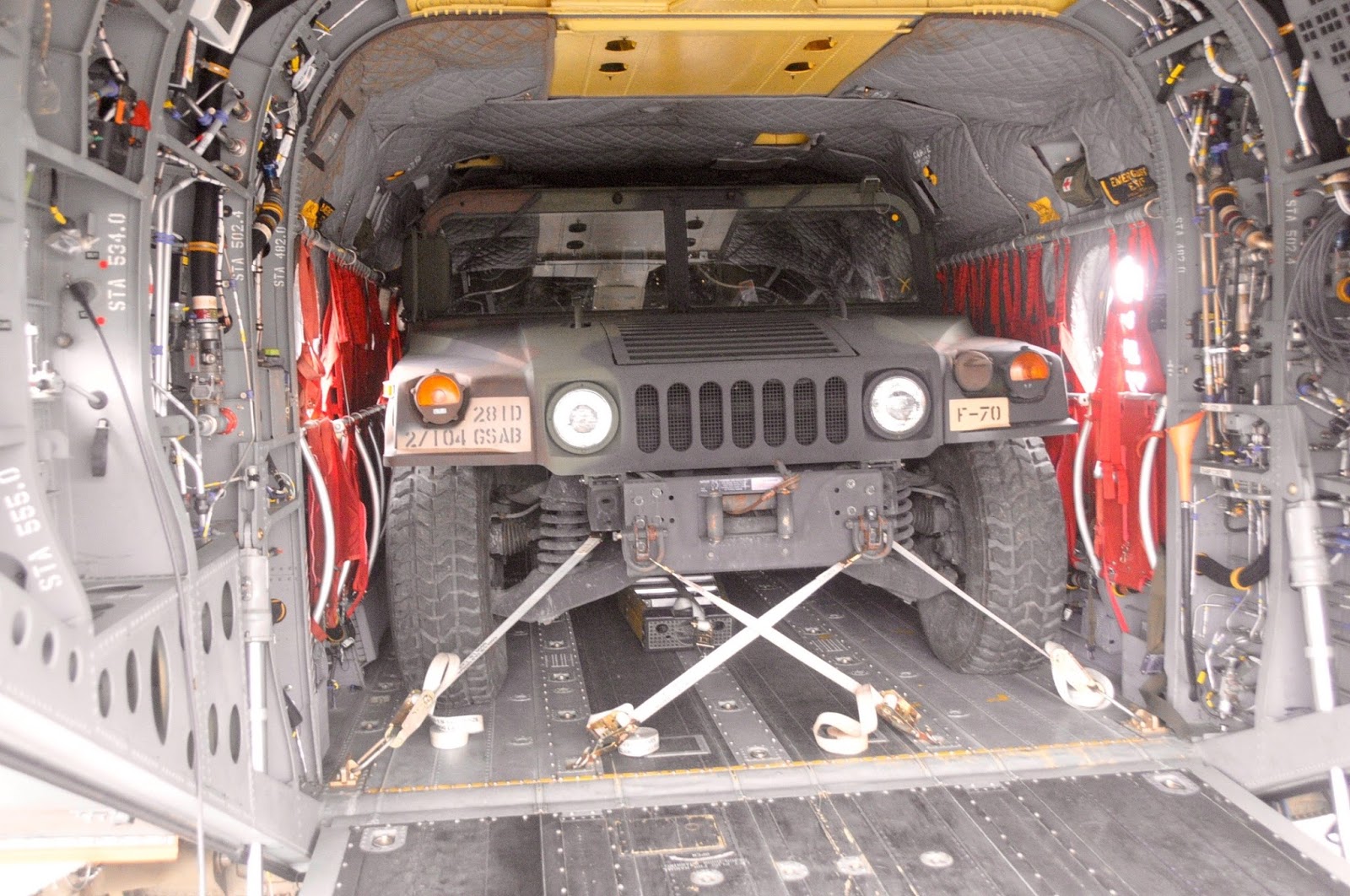 Veteran AF: Stuffing a Humvee into a Chinook Helicopter