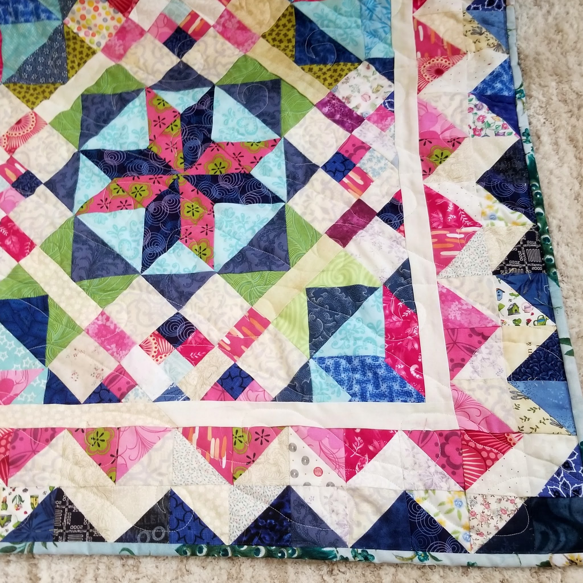 Weekly Finish #15: Frolic Mystery Quilt 2020