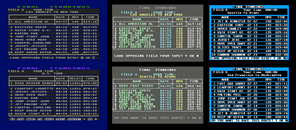 FRGCB - Finnish Retro Game Comparison Blog: TWOFER #10: Racing Special!