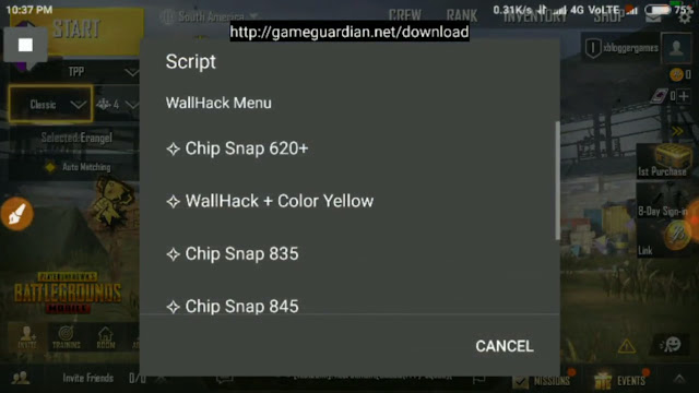Hack PUBG Mobile Using GameGuardian 2018
