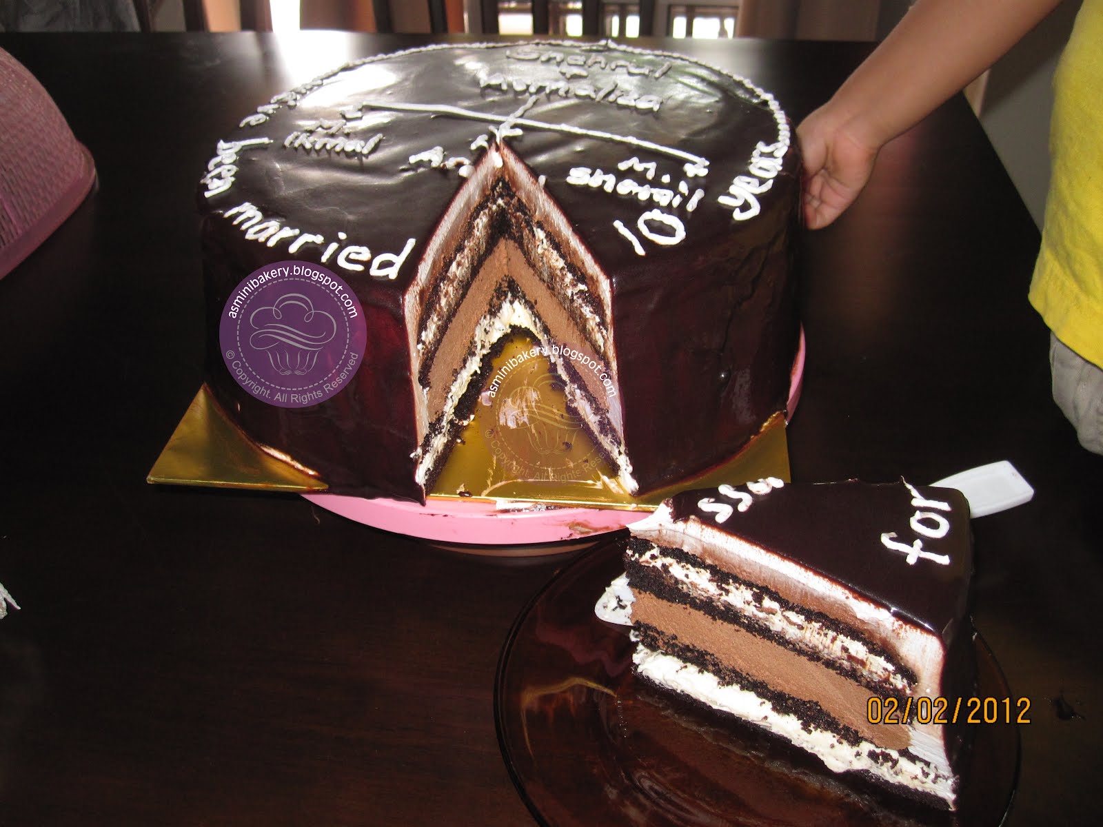 As Mini Bakery: kek choclate indulgence