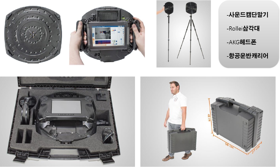 음향카메라 SoundCam 전문 판매 (Sound & Acoustic Camera)
