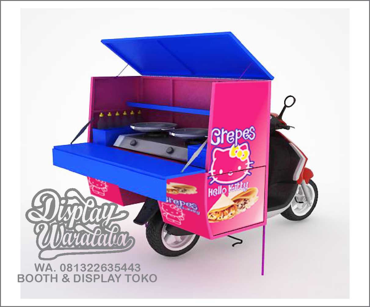 Produksi gerobak motor murah