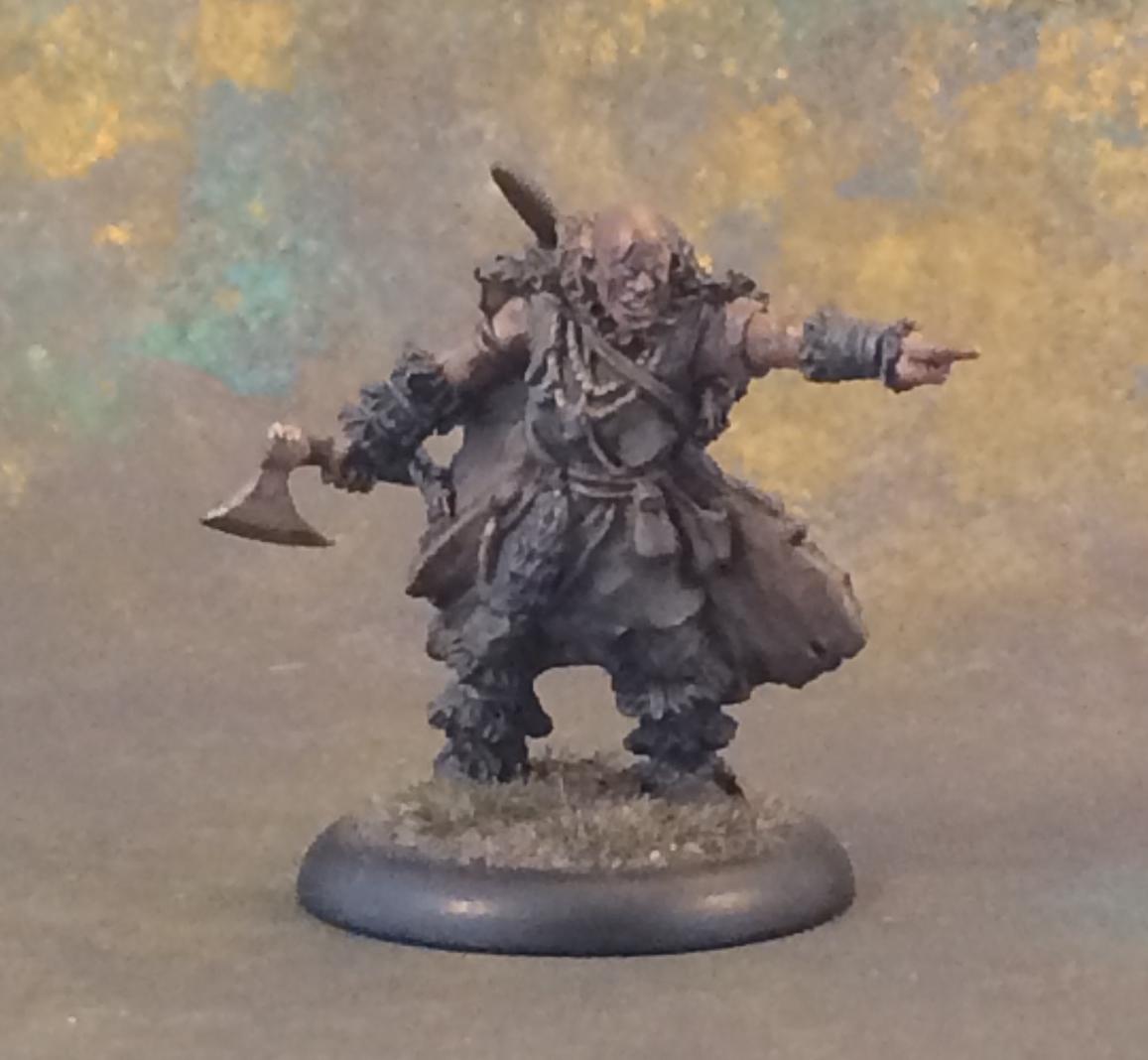 Chris' Miniature Woes: Game of Thrones - Wildling Chieftain