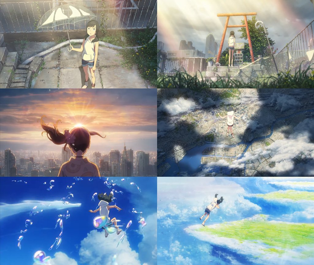 [Review] Anime Movie: Tenki no Ko (2019) ~ Clover Blossoms