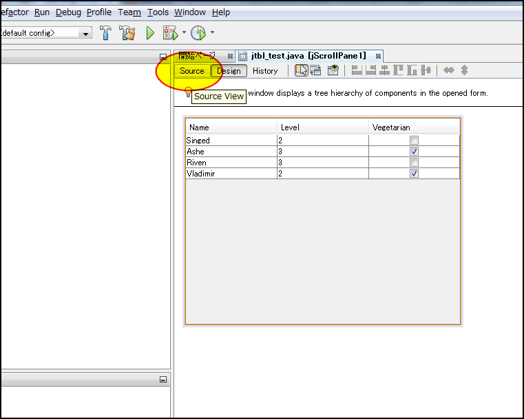 Starting Programming at age 29: Java JTable using NetBeans GUI builder 2 Starting Programming at age 29: Java JTable using NetBeans GUI builder 2