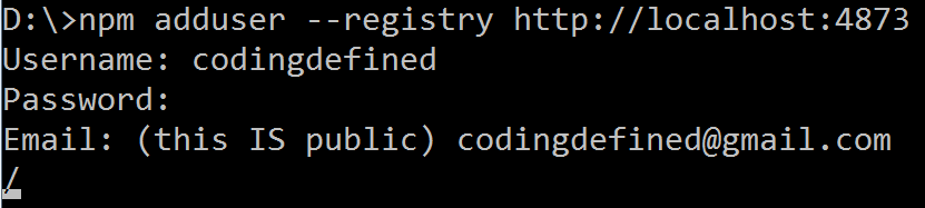 Create Private Npm Registry Using Sinopia Coding Defined